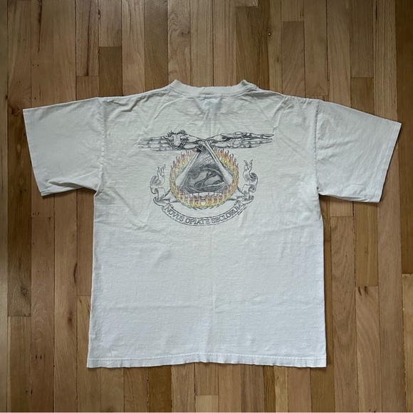 giant | Tops | Vtg 9s Tool Band Tshirt White Tee Xl Progressive Rock ...